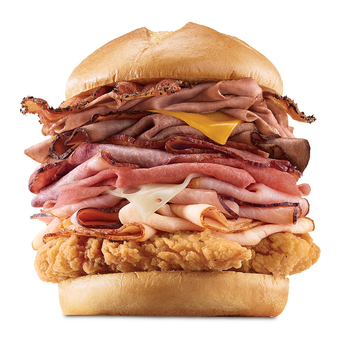 The Meat Mountain Sandwich From Arby S Grubbits
