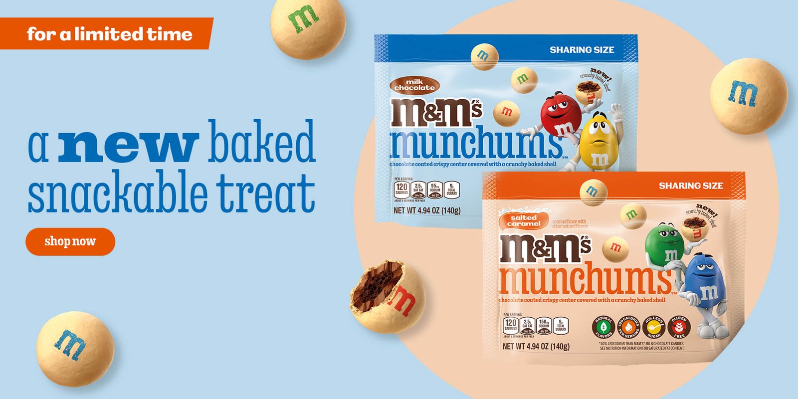 New M&M’s Munchums