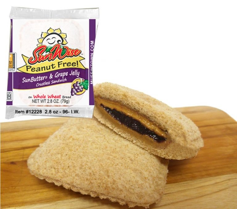 SunWise Sunbutter and Jelly Sandwiches are a cool idea