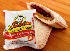 SunWise Sunbutter and Jelly Sandwiches are a cool idea