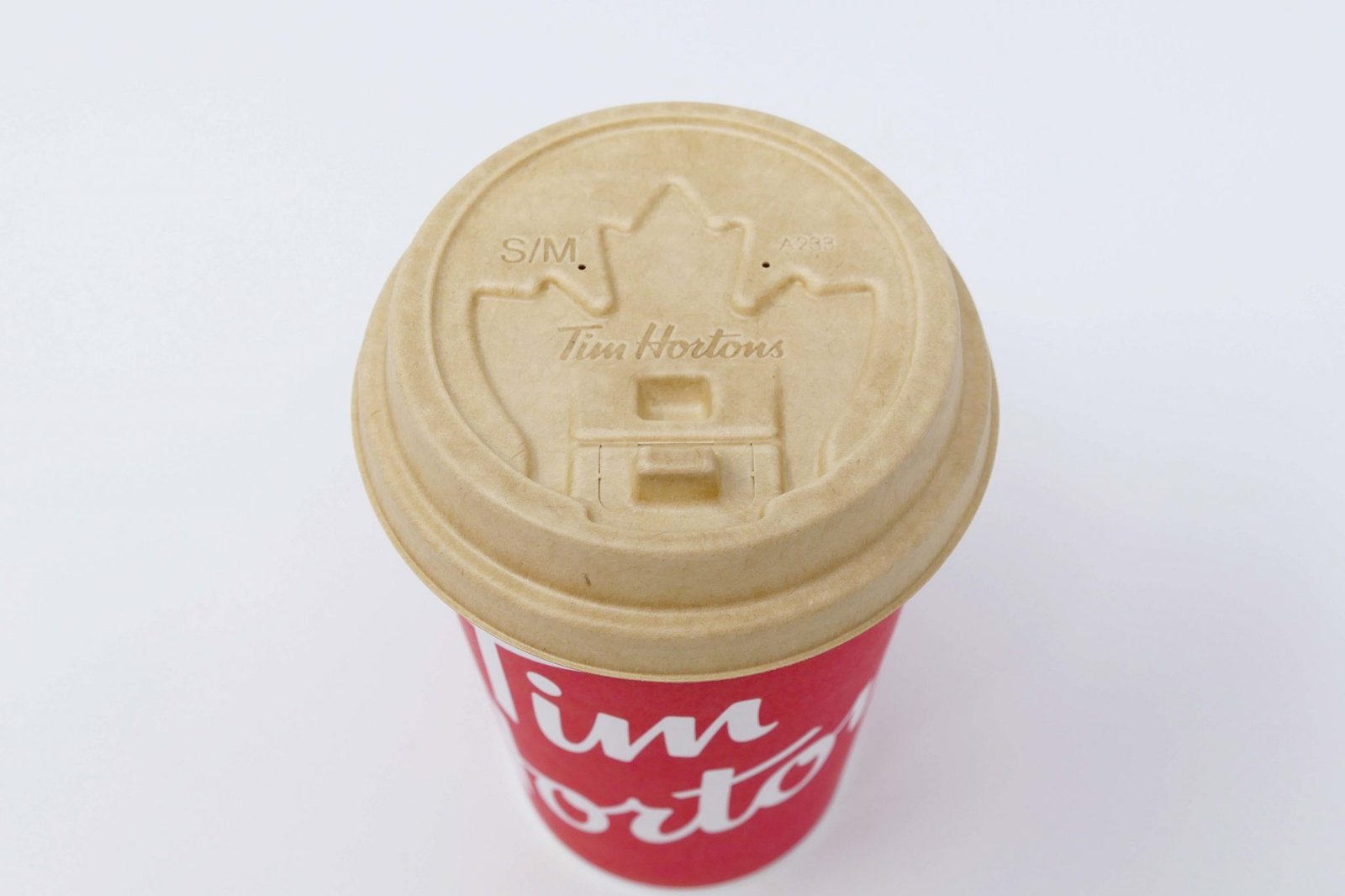 Tim Hortons restaurants testing new fiber hot beverage lid