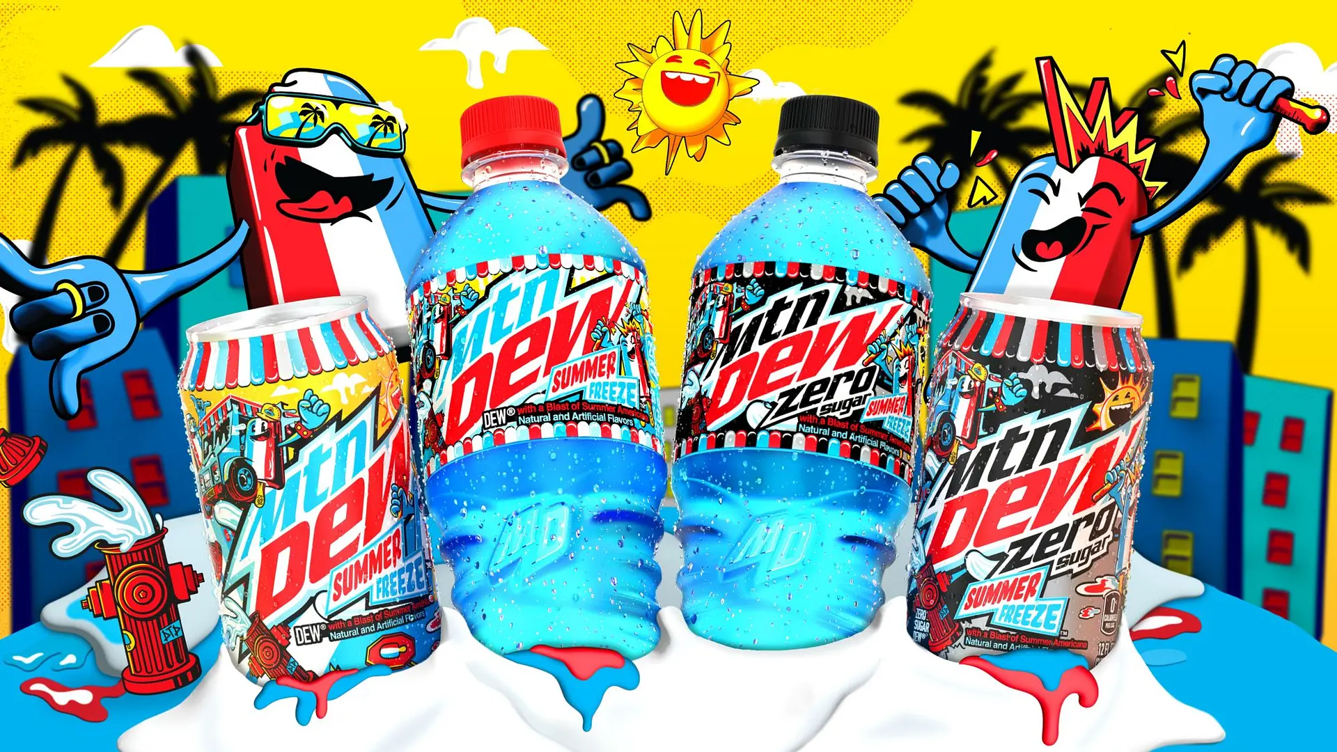 Mtn Dew makes a splash with the new Summer Freeze flavor