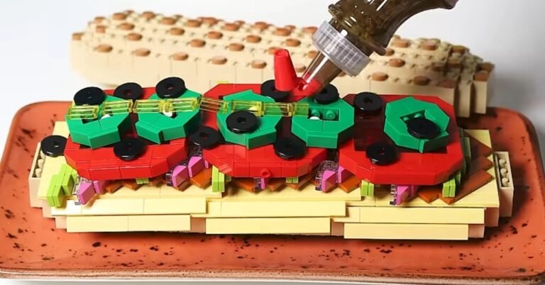 LEGO Hoagie Sandwich Stop-Motion Animation: A Feast for the Eyes